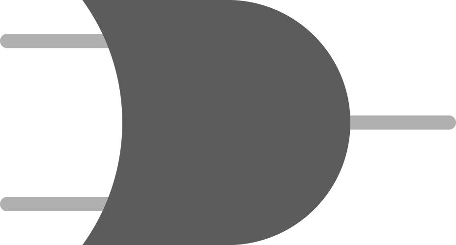 Logic gate Vector Images & Graphics for Commercial Use | VectorStock