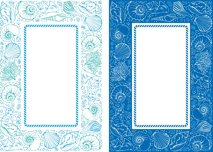 Comic frames in cartoon style decorative Vector Image