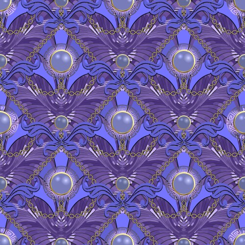 Versace Chain Pattern Vector Images (49)