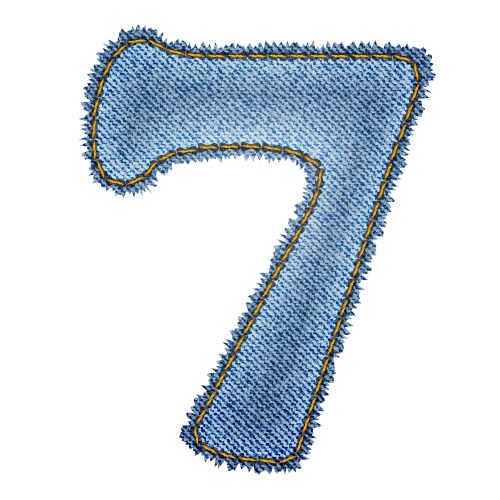 Number 7 Vector Images & Graphics for Commercial Use | VectorStock