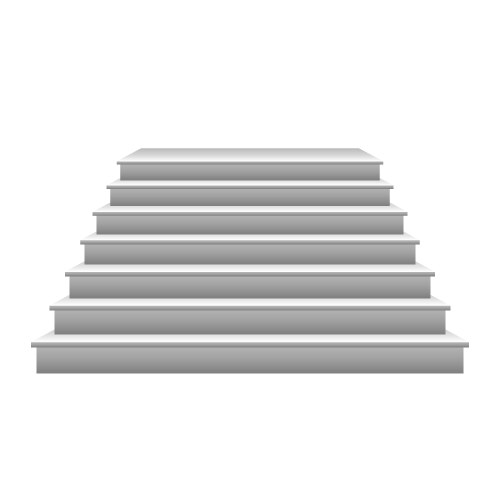 Stairs set Royalty Free Vector Image - VectorStock