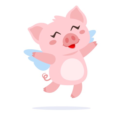 Flying Pig Vector Images (over 1,700)