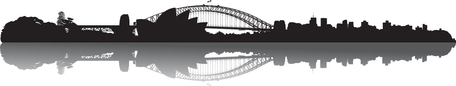 Sydney harbour bridge Royalty Free Vector Image