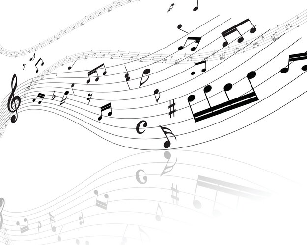 Musical notes Royalty Free Vector Image - VectorStock