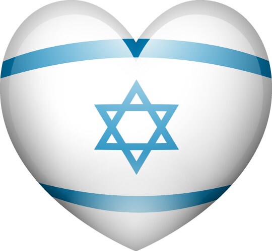 Israel Flag Heart Vector Images (over 670)