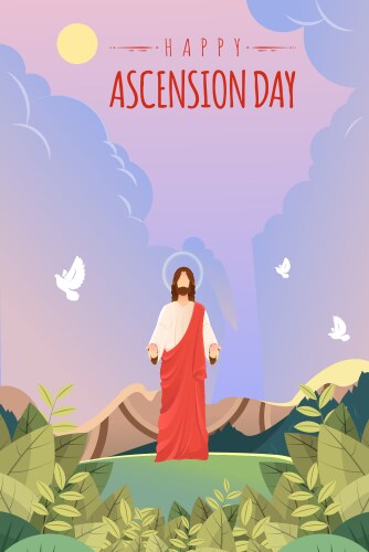 Ascension Day Christianity Vector Images (over 200)