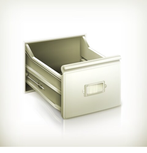 Open card catalog Royalty Free Vector Image - VectorStock