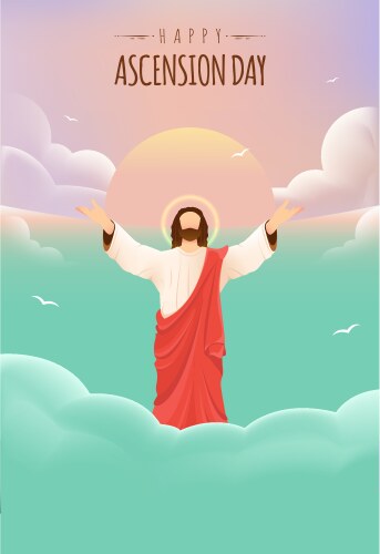 Ascension Day Christianity Vector Images (over 200)