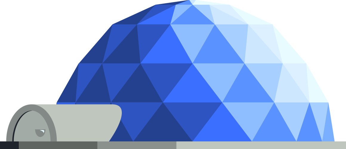 Flat space base Royalty Free Vector Image - VectorStock