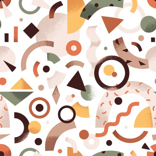 Modern seamless pattern design with colorful Vector Image