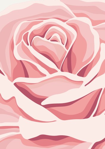 Red rose flower Royalty Free Vector Image - VectorStock