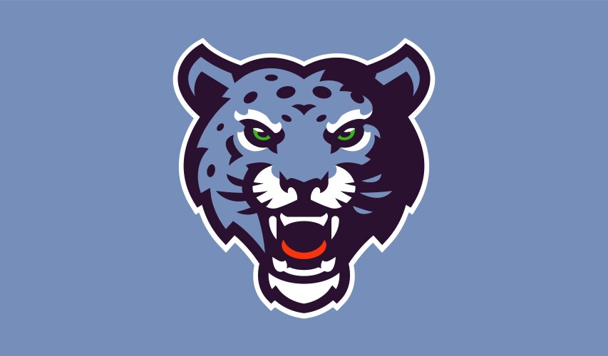 Snow leopard mascot Royalty Free Vector Image - VectorStock