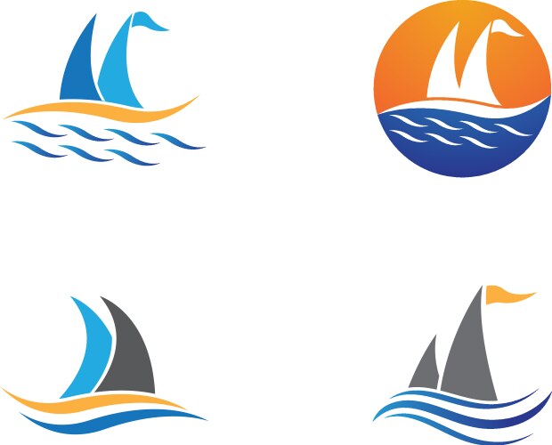 Cruise ship symbol icon Royalty Free Vector Image