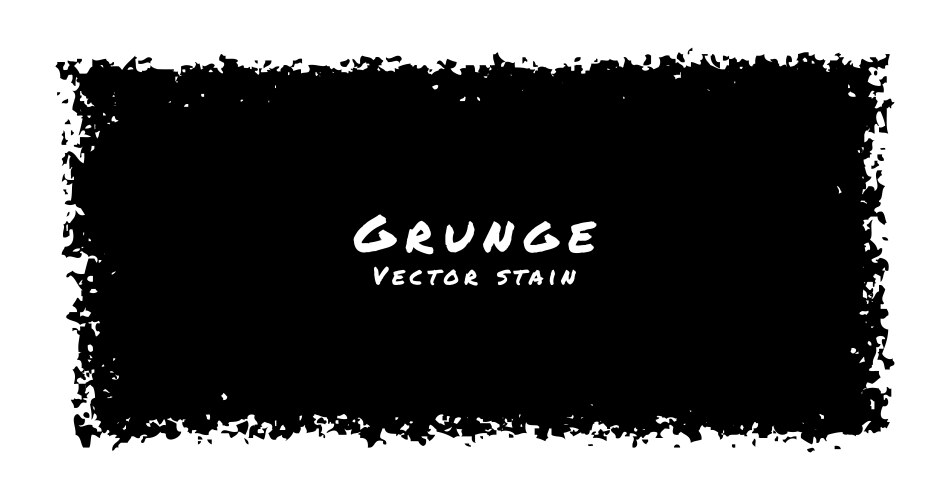 Grunge isolated banner Royalty Free Vector Image