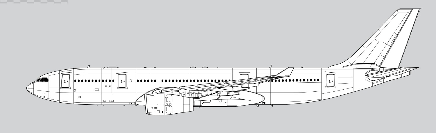 Plane Profile Vector Images (over 2,100)