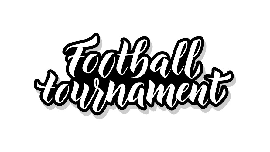 Football Calligraphy Drawn Vector Images (over 270)