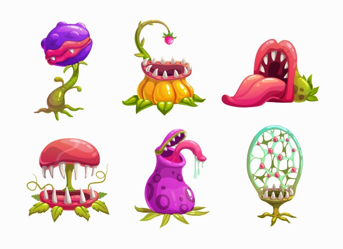 Scary monster Royalty Free Vector Image - VectorStock