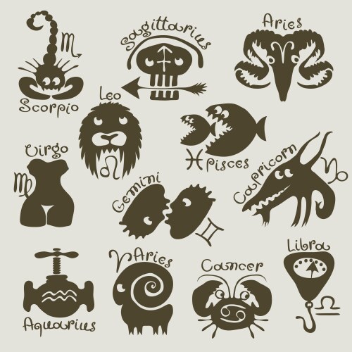 Zodiac Signs Vector Images (over 100,000)