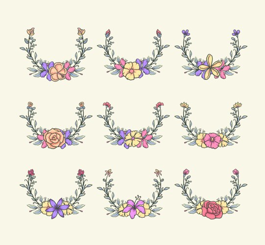 Flowers Borders Vector Images (over 230,000)