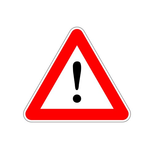 Parental advisory explicit content warning sign Vector Image