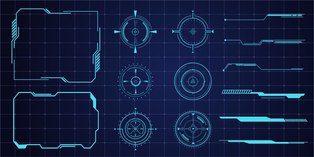 Futuristic Text Box Vector Images (over 3,700)