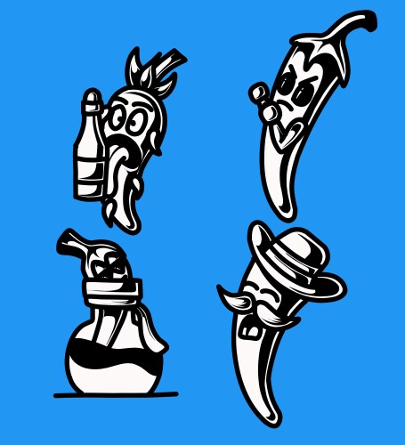 Cabai 2 Royalty Free Vector Image - VectorStock