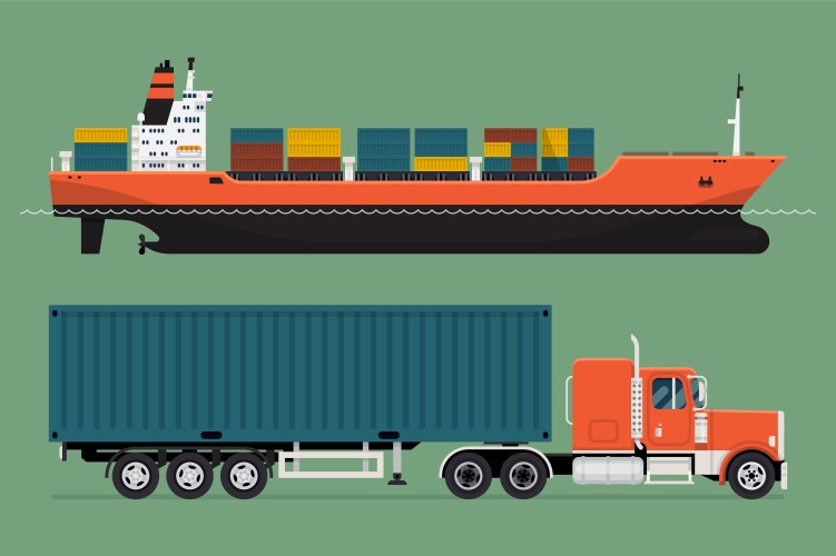 Container Ship Icon Vector Images (over 80,000)