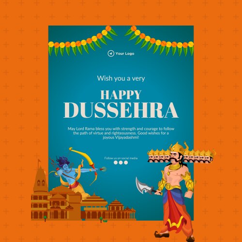 Dussehra Poster Vector Images (over 3,000)