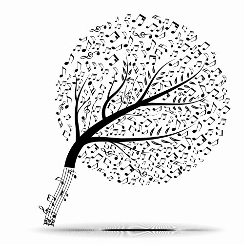 Music Notes Trees Vector Images (over 1,100)