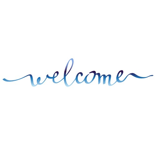 Welcome Calligraphy Vector Images (over 8,200)
