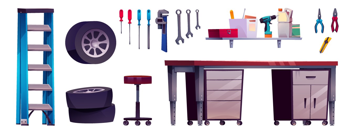 Tool kit Royalty Free Vector Image - VectorStock