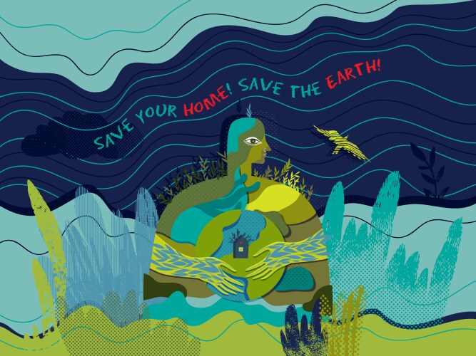 Save Earth Vector Images (over 77,000)