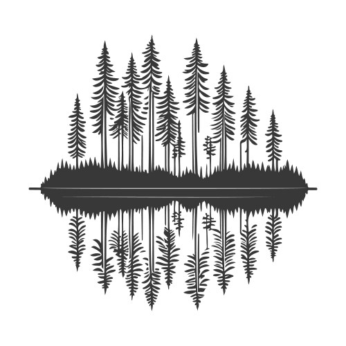 Pine Tree Water Vector Images (over 7,100)