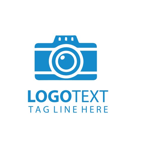 Camera logo Royalty Free Vector Image - VectorStock