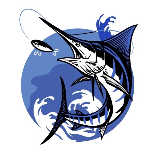 Blue Marlin Vector Images (over 1,900)