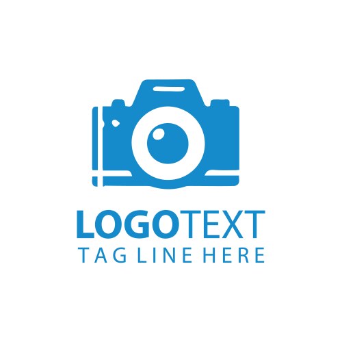 Camera logo Royalty Free Vector Image - VectorStock