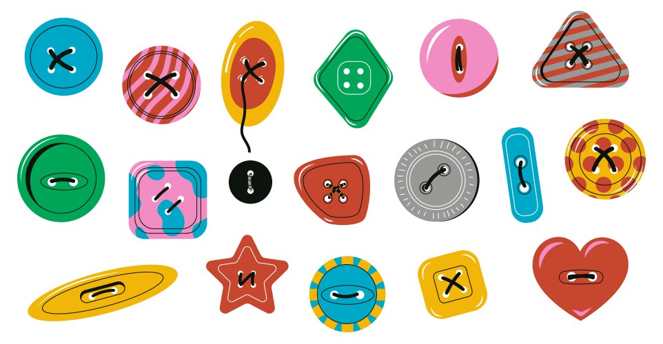 Sewing Buttons Vector Images (over 19,000)