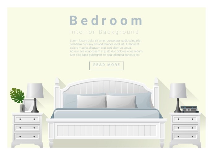 Bed Royalty Free Vector Image - VectorStock