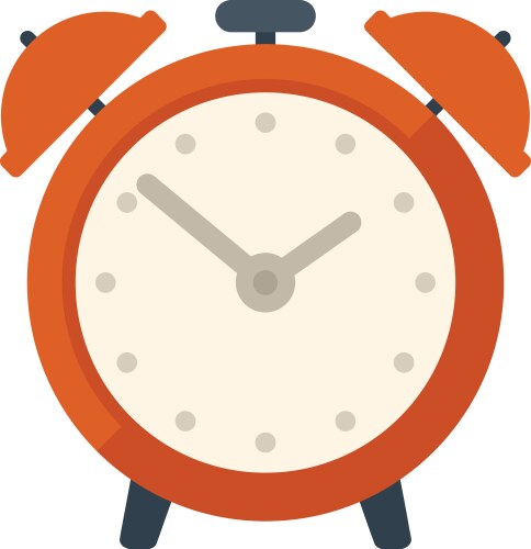 Clock face showing time passing with question mark