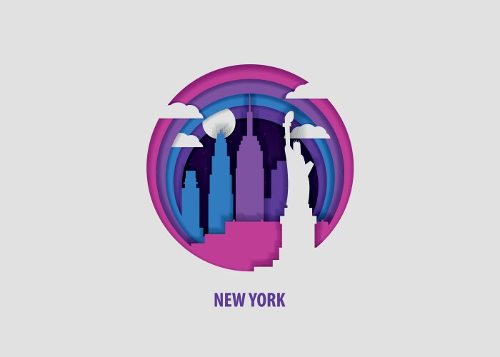 New york logo Royalty Free Vector Image - VectorStock