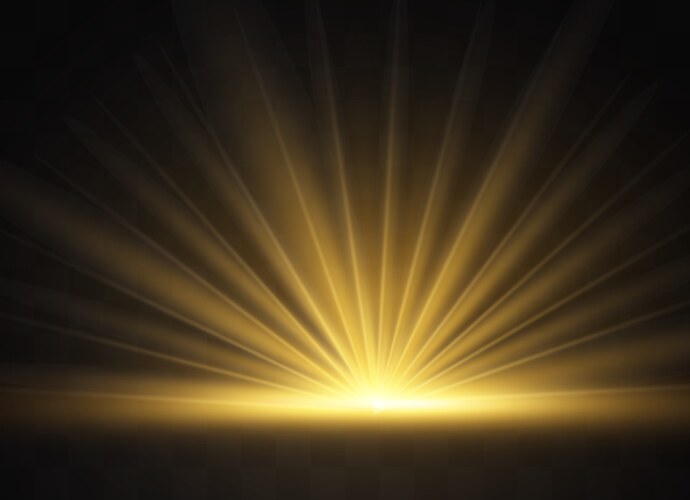 Light highlight yellow Royalty Free Vector Image