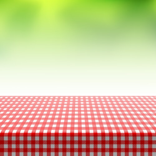 Picnic table cloth seamless checkered Royalty Free Vector