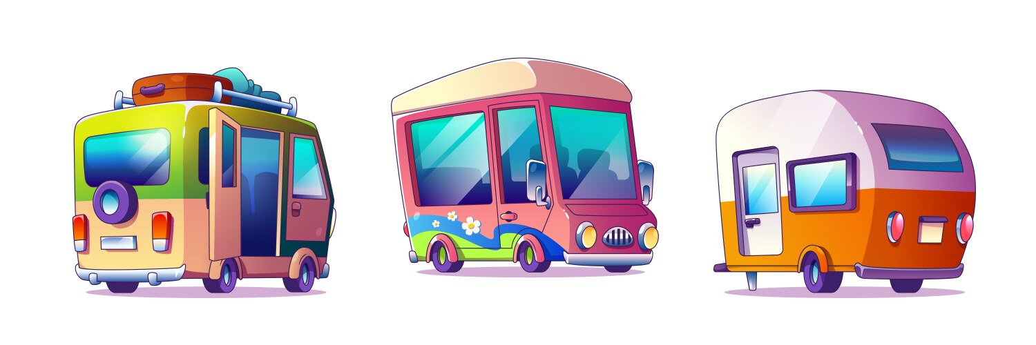 Van Cartoon Vector Images (over 16,000)