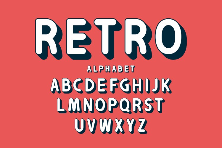 Rounded Font Vector Images (over 110,000)
