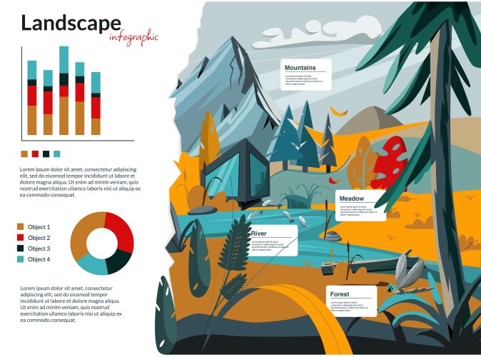 Infographic Landscape Vector Images (over 12,000)