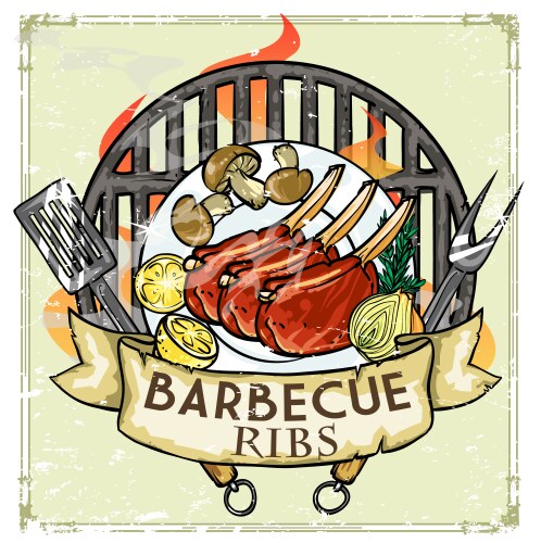 Bbq Ribs Vector Images (over 4,700)