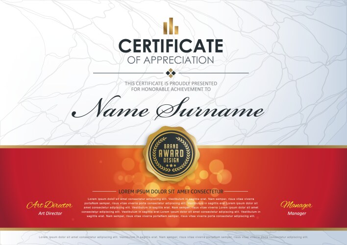 Certificate Vector Images (over 350,000)