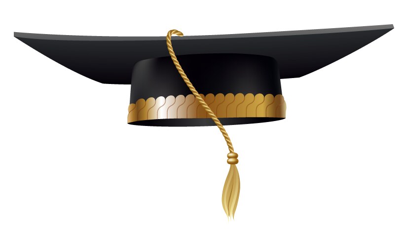 Graduation Cap Black and White Vector Images (over 29,000)