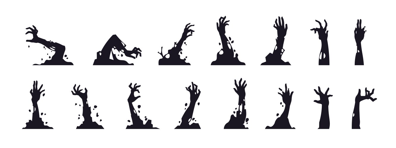 Zombie Hand Vector Zombie Hand Vector Art & Graphics | Freevector.com
