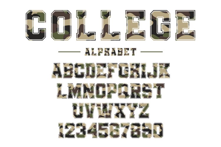 College Font Vector Images (over 7,600)